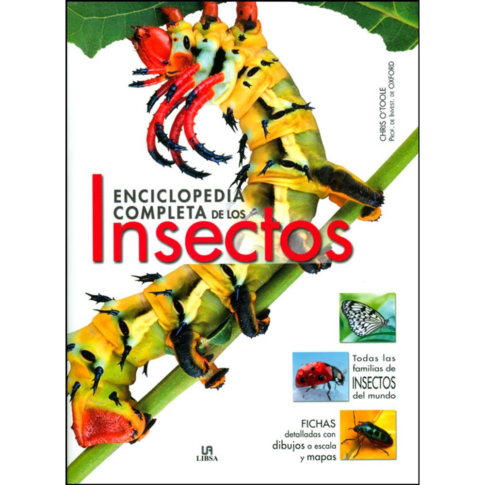 Enciclopedia completa de los insectos - 9788466223027 - LibreriadelaU
